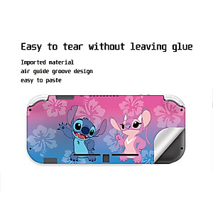 SadSkins Full Wrap Skin for Switch Lite Anime Switch Lite Protector Skin Cover Matte Vinyl Decal Stickers（Only Switch Lite）