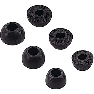 ALXCD Foam Eartips Compatible with Echo Buds 2 Earbuds, S/M/L 3 Sizes 3 Pairs Soft Memory Foam Ear Tips Earbud Tips, Compatible with Echo Buds 2, Pro SML B