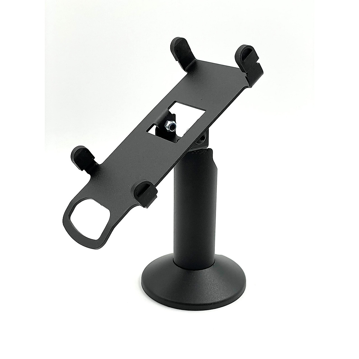 Discount Credit Card Supply DCCStands Dejavoo QD2, QD4 & QD5 7" Swivel and Tilt Terminal Stand, Screw-in and Adhesive, Black