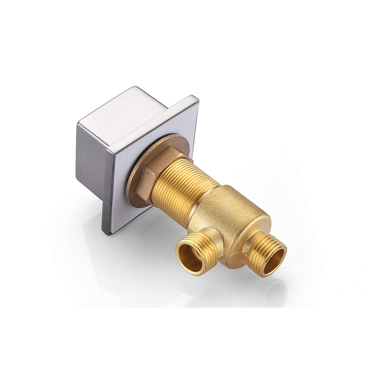 sumerain Roman Tub Faucets Brushed Nickel,Waterfall Spout for High Flow Rate,Include Valve and Trim Set