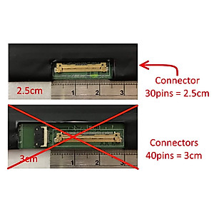 Fullcom New 14.0 inches Screen Compatible with Elitebook 14 840 G3, Envy 14t-u200 Also fit LP140WF6(SP)(D3),LP140WF1(SP)(B1), LP140WF1(SP)(K1) Replacement Screen
