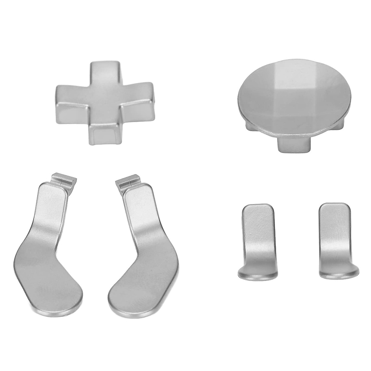 LAJS Trigger Paddles and 2 D Pads, Game Controller Cross Pads Replacement for Elite Series 2