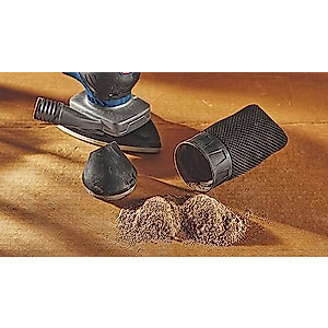 BOSCH GSS18V-40N 18V Brushless Sheet Orbital Finishing Sander with Dust Bag, 1/4 Sheet and 1/3 Sheet (Bare Tool)