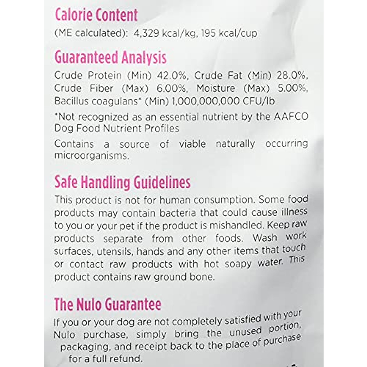 Nulo Freestyle Freeze-Dried Raw, Ultra-Rich Grain-Free Dry Dog Food for All Breeds and Life Stages with BC30 Probiotic for Digestive and Immune Health