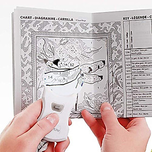 OttLite Rimless Pendant LED Magnifier – Wearable Magnifying Glass, 3X Optical Grade Magnification, LED Illumination, Pocket Magnifier, Home, Work, Travel