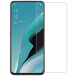 [2 Packs] Tempered Glass Screen Protector for Oppo Reno2 Z, HD Clear Screen Guard for Oppo Reno2 Z