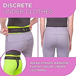 BraceAbility The Pelvic Pro Patented Prolapse Uterus Support Belt Girdle for Women’s Prolapsed for Dropped Bladder, Vulvar Varicosities, Postpartum Recovery, Symphysis Pubis Dysfunction Pain (M)