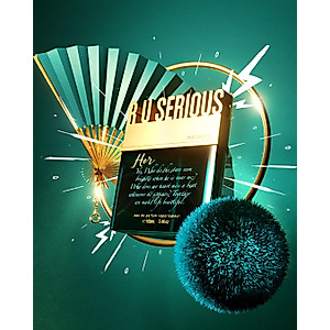 Rue Broca R U Serious Her Eau de Parfum Spray For Women, 3.4 Fl. Oz – Fruity Floral Fragrance with Warm Woody Notes