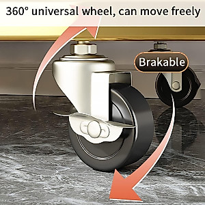 REROM 360° Wheels Free-Standing Coat Rack,with 4 Hooks Clothes Rack Garment Rail Storage Basket for Bedroom Living Room Garment Rack (Color : White, Size : 80cm)