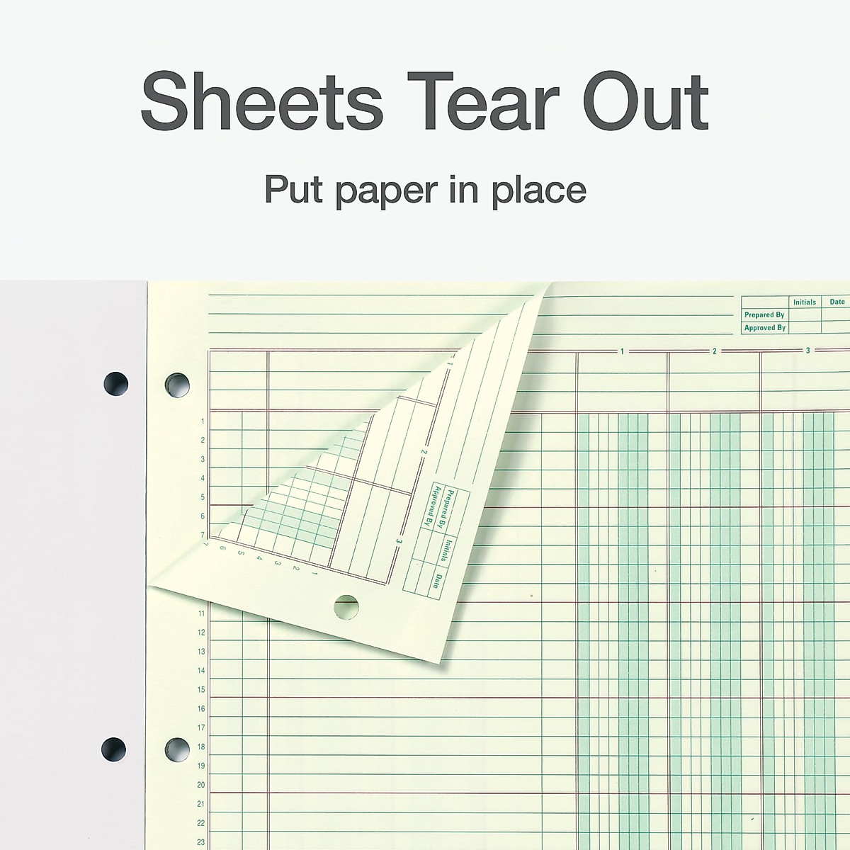 CARDINAL BRANDS INC. - Columnar Analysis Pad, 3 Column, 8 1/2 X 11, Single Page Format, 50 Sheets/pad ( ABFACP85113 ) ( ACP85113 )