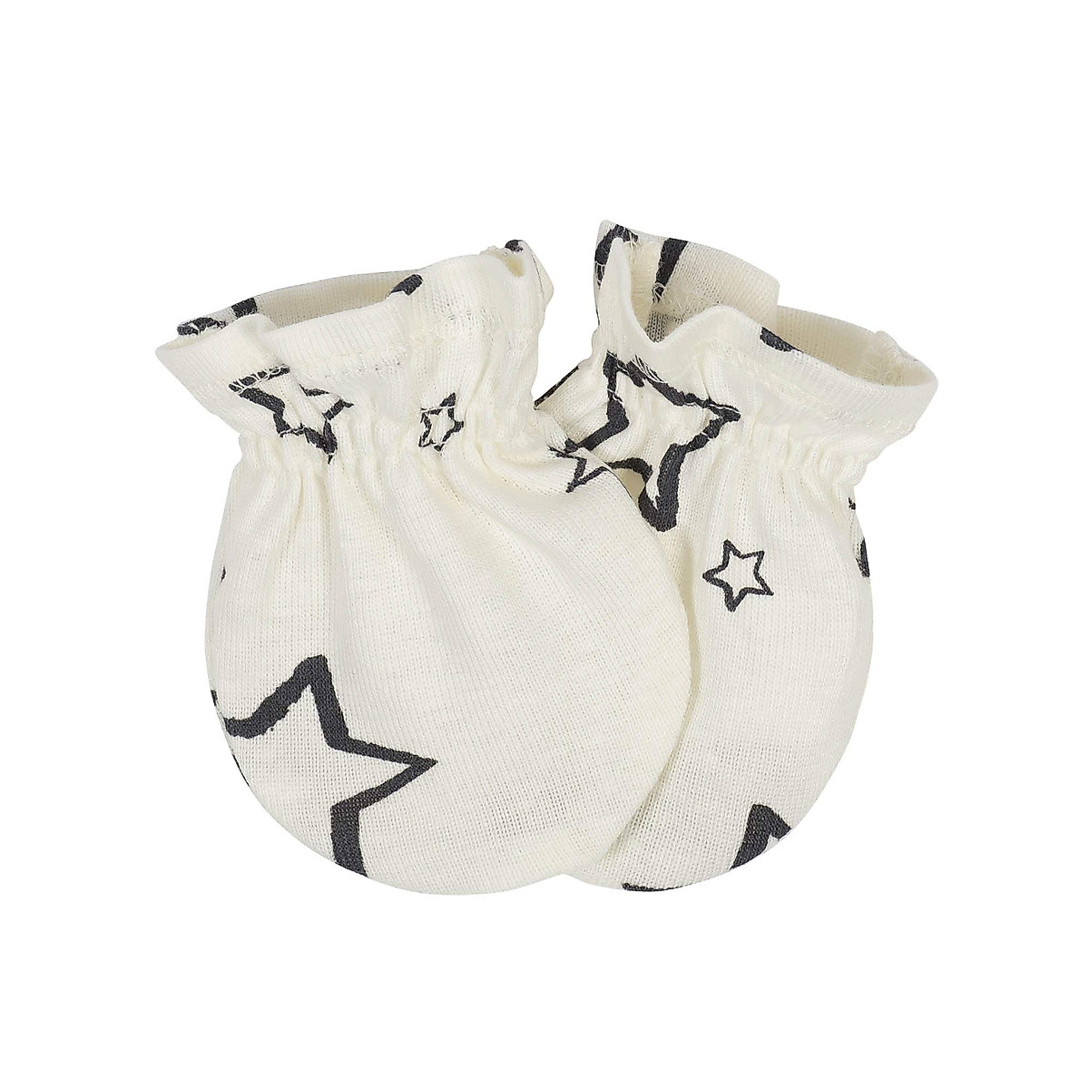 Onesies Brand Unisex Baby 12-piece Cap Set Infant-and-toddler-gloves-and-mittens, Grey Neutral, Newborn US