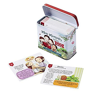 Devotions For Families Mini Moments With God – 150 Devotions w/Bible Verses, Prayers and Inspirational Thoughts for Families Daily Encouraging Cards For Parents and Children