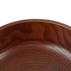 Natural Wood Yarn Bowls for Knitting, Indian Rosewood Yarn Holder Yarn Bowls for Knitting, Home Decoration, for Yarn Storage, 14-16CM/18-20CM(18-20CM)