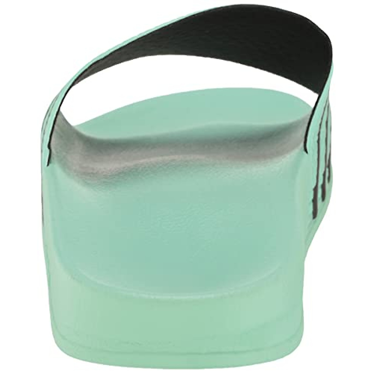 adidas Originals Men's Adilette Slide Sandal, Pulse Mint/Black/Pulse Mint, 12