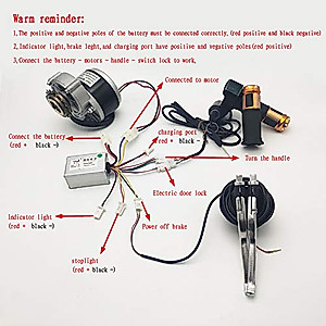 GMSLuu 250W 24V Electric Conversion Kit Electric Bicycle Hub Motor Kit New Electric Bike Drive Motor Kit for Left Side Mountain Bike Conversion Custom Without Battery(Twist)