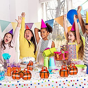 48 Pcs Basketball Party Favors Sports Treat Boxes Basketball Birthday Decorations Basketball Goodie Bags Basketball Treat Bags for Kids Gift Wrap Boxes Baby Shower Basketball Theme Party Supplies