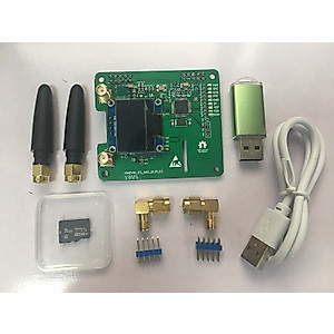 Duplex mmdvm Hotspot Board hat OLED Two Timeslots Two Colors Yellow Blue OLED Low BER 0 Offset Tf Card Written Pi-Star Software