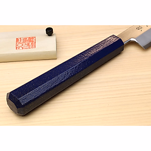 Yoshihiro Inox Stainless Steel Yanagi Sushi Sashimi Japanese Chef Knife with Saya Cover (11.8'' (300mm))