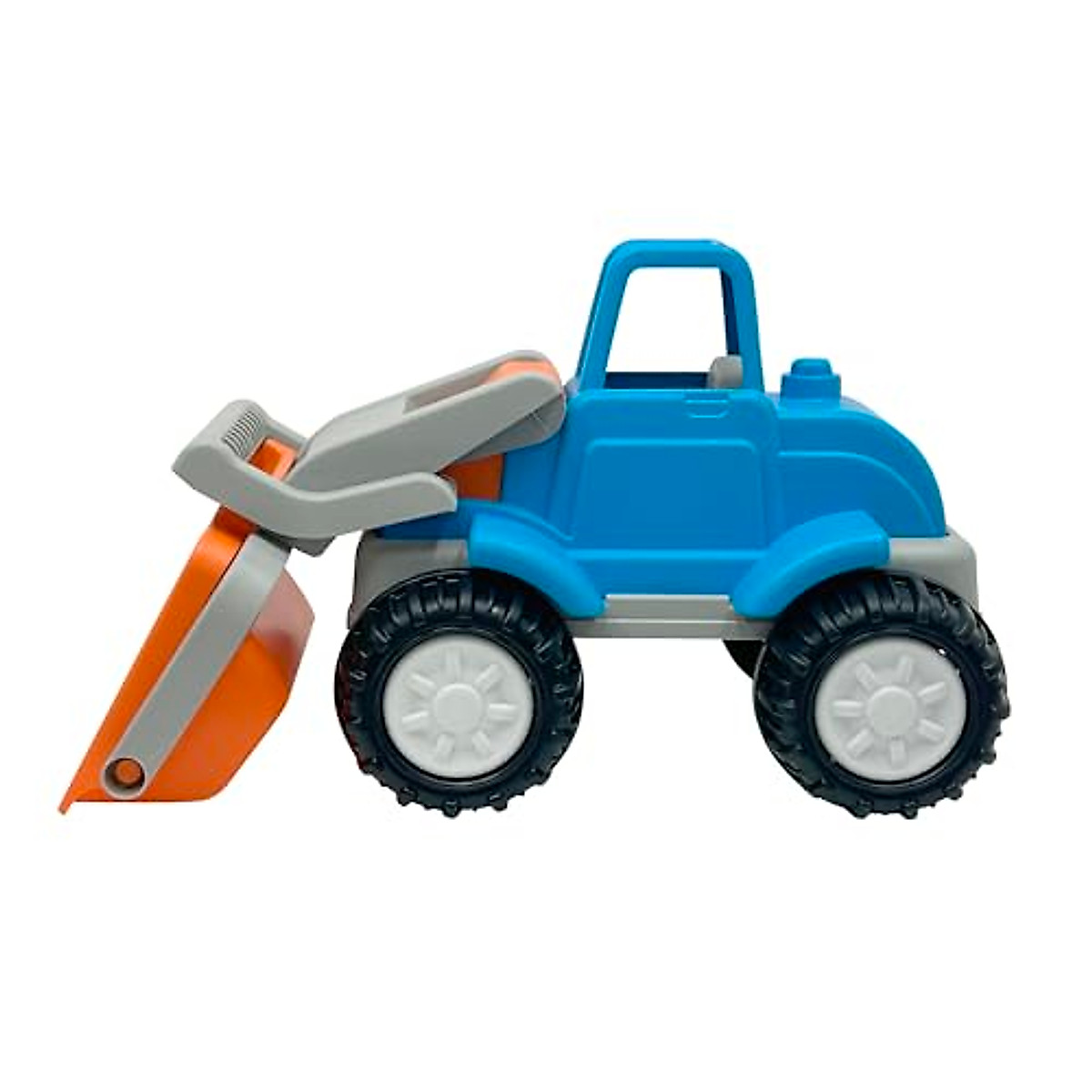 American Plastic Toys Kids’ Gigantic Loader Truck, Made in USA, Tilting Loading Dump Bucket, Knobby Wheels, & Metal Axles for Indoors & Outdoors, Haul Sand, Dirt, or Toys, Ages 2+ (Color May Vary)