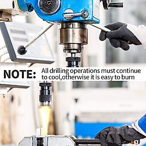 3Pcs HSS Titanium Coated Step Drill Bit Set, 1/4" Hex Shank Drive Quick Change High Speed Steel Cone Drill Bit for Sheet Metal Wood Plastic Hole Drilling Cutting (Metric 3-12mm/ 4-12mm/4-20mm)