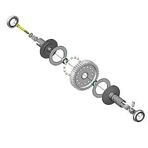 MIP Super Ball Diff, Tamiya Blackfoot/Monster Beetle/Subaru Brat/The Frog
