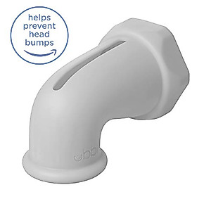 Ubbi Baby Bathtub Spout Guard Cover Faucet Safety Cover for Baby or Toddler Gray
