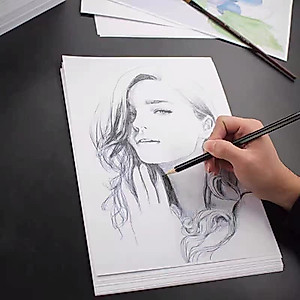 skyDrama 10-Pack Uncut Acid-Free Picture Mat Boards - 11x14 - White - for Photography, Art & Craft