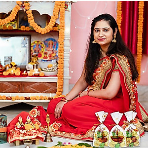 120 Pieces Diwali Cellophane Bags with Twist Ties, Deepavali Candle Cello Treat Bags Indian Holiday Candle Bag Festival of Lights Treat Bags for Cookie Candy Goodies Wrapping Supplies