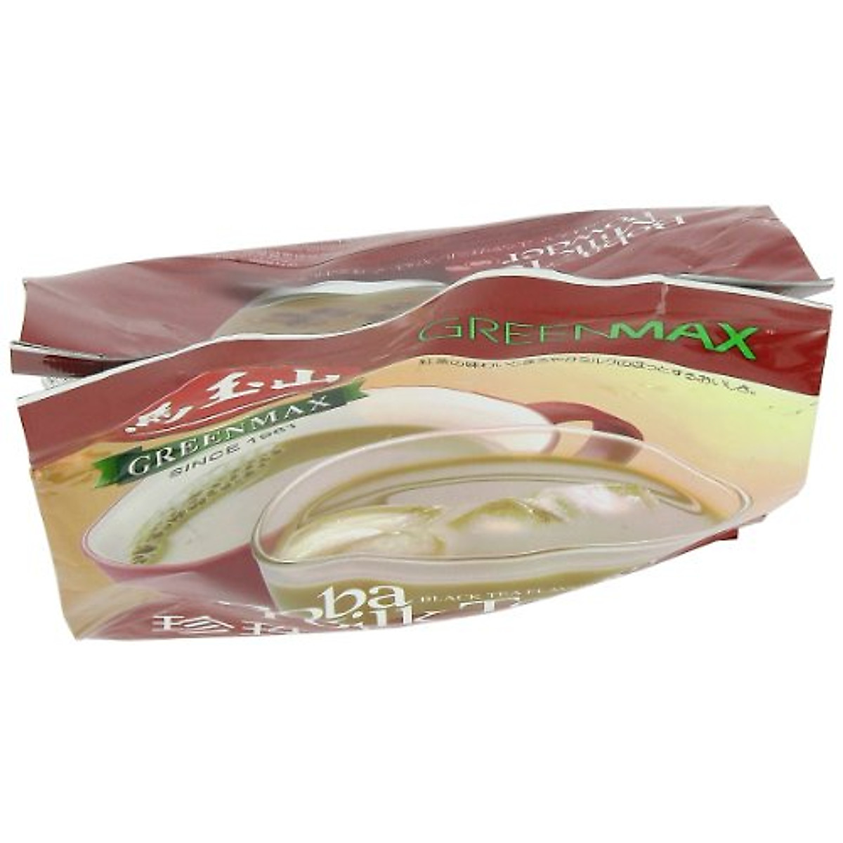 Greenmax Boba Milk Tea Powder, Black Tea, 24.5 Ounce