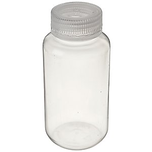 United Scientific® Unistore™ 33308 | Laboratory Grade Polypropylene Wide Mouth Reagent Bottle | Designed for Laboratories, Classrooms, or Storage at Home | 250ml (8oz) Capacity | Pack of 12
