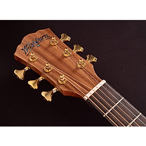 Washburn Bella Tono 6 String Acoustic-Electric Guitar, Right, Gloss Natural (BTSC56SCE-D)
