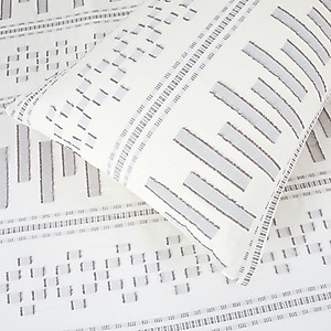 YINFUNG Boho Duvet Cover Queen Ivory Grey Tufted Textured Farmhouse Modern Cream Clipped Jacquard Geometric Ethnic Yarn Dyed Moroccan Mid Century Aztec 90x90 Bedding