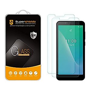 Supershieldz (2 Pack) Designed for Schok Volt SV55 Tempered Glass Screen Protector, Anti Scratch, Bubble Free