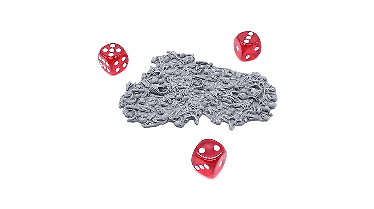 Bone Piles 3D Terrain for Tabletop RPGs