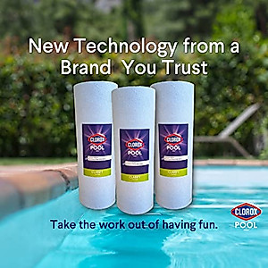Clorox Platinum Edition Premium Pool Filter | Replacement for Hayward C751, Hayward C900RE, Unicel C-8411 / C-8409, Pleatco PA76 / PA90, Filbur FC-1256 / FC-1292 | 90 sq ft eq Meltblown Filter Media