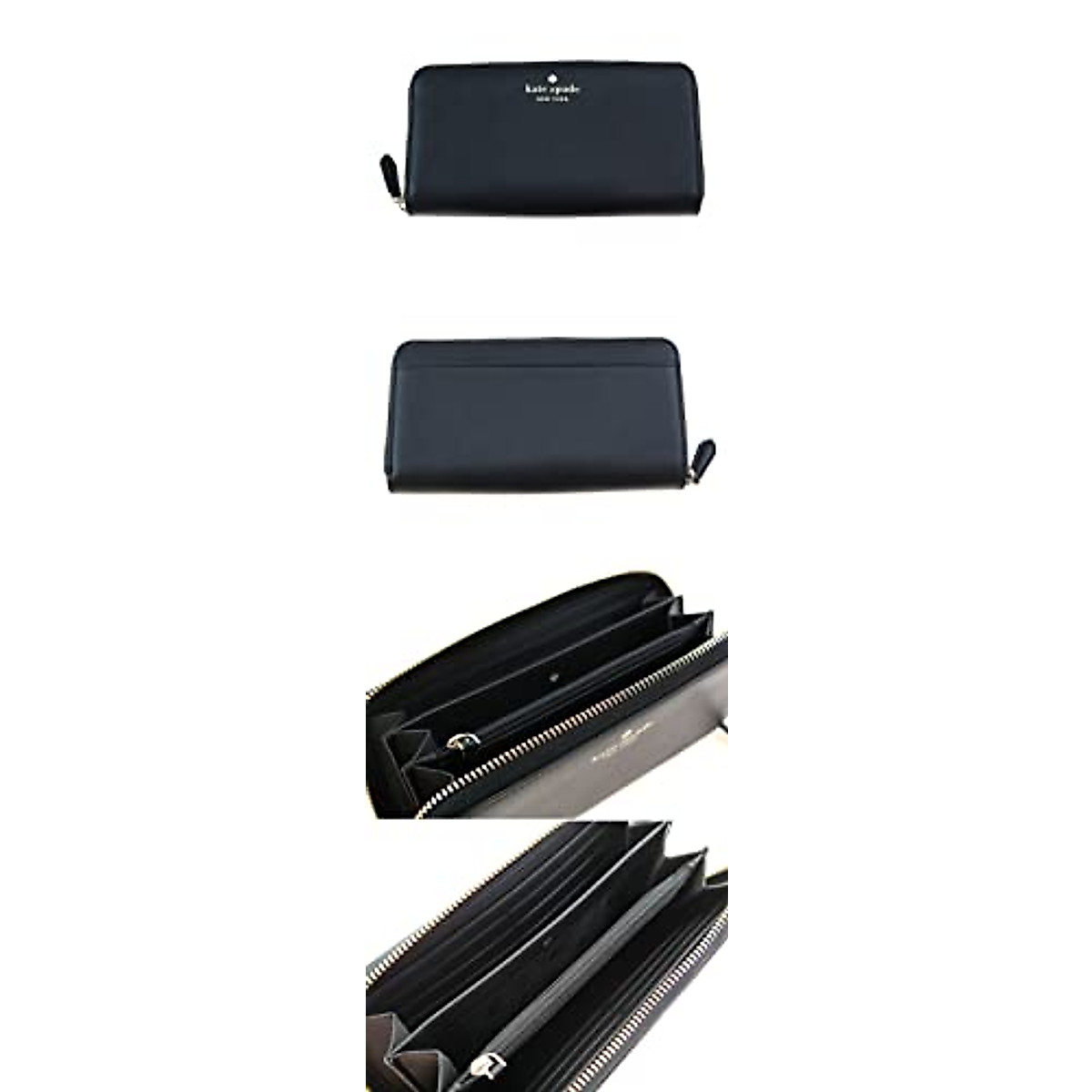 Kate spade new york braelynn large continental wallet (black)