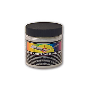 Jacquard Dorlands Wax - 4 Ounce - Versatile Pure Wax and Damar Resin - Protective Topcoat for Sealing and Finishing