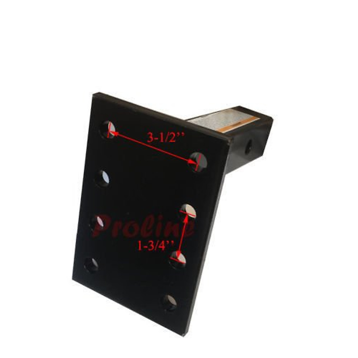 5-Star Compatible Inkjet Cartridge 2'' x 2'' Solid Adjustable Mounting Plate & 8 Ton Pintle w/ 2'' Ball Combo Hitch