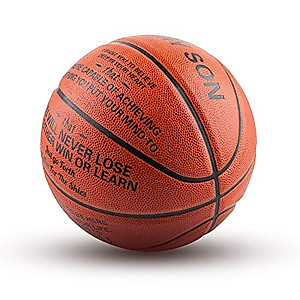 PRSTENLY to My Son Gift Outdoor Basketball 29.5", Personalized Engraved Basket Ball Son You Will Never Lose, Graduation Back to School Birthday Gifts for Son from Mom