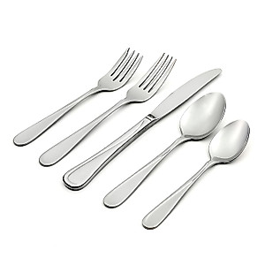 Oneida Flight 45-Piece Stainless-Steel Flatware Set, Service for 8