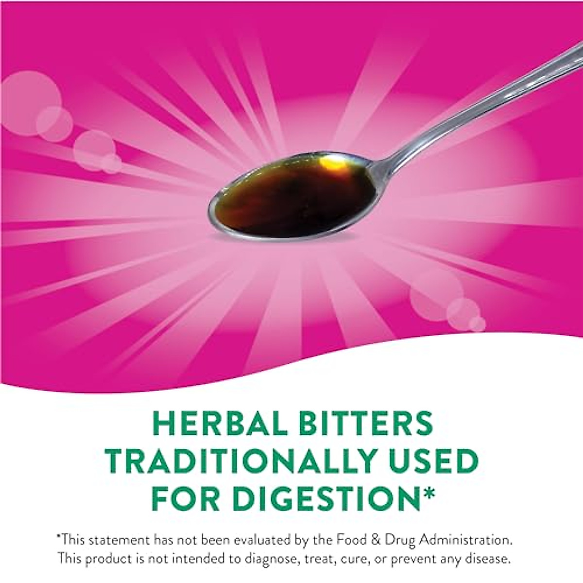 NatureWorks Swedish Bitters Traditional European Herbal Extract Used for Digestion, 33.8 fl. oz.