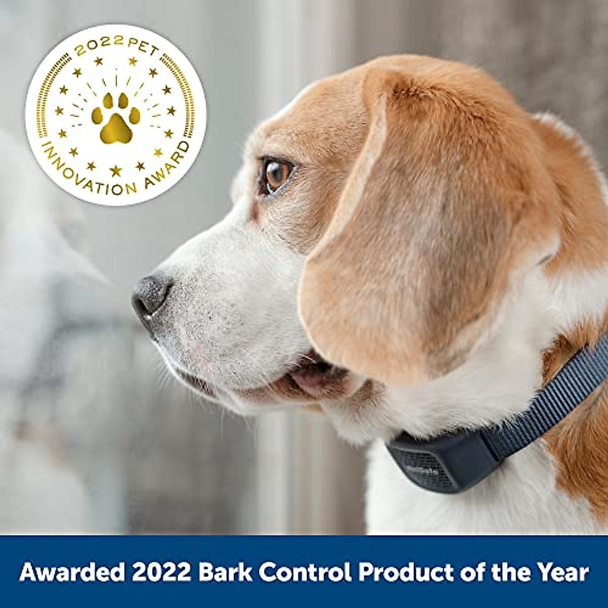 PetSafe Audible Bark Dog Collar, Humanely Stop Barking, Alternative to Static Shock No Bark Collar, 10 Levels of Safe Correction – for Small, Medium & Large Dogs Over 8 lb, Rechargeable & Waterproof