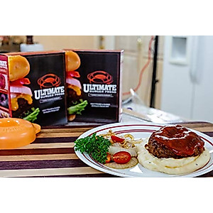 Ultimate Burger Press - 1/4lb, 1/3lb and 1/2lb Stuffed Burger Patty (3 Sizes Inside) GET More Creative