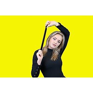 Black Vocal Tubes for Speech Therapy and Singing - Therapy Straws for Vocal Health - Set of 2 Silicone Tubes for water resistant Voice Therapy and singing training
