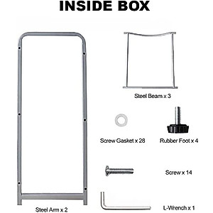 3-Tier Water Jug Holder Rack Water Cooler Jug Rack 5 Gallon Water Bottle Holder Detachable Heavy-Duty Dispenser Organizer for Home Kitchen Office Save Spacer (3-Tier)