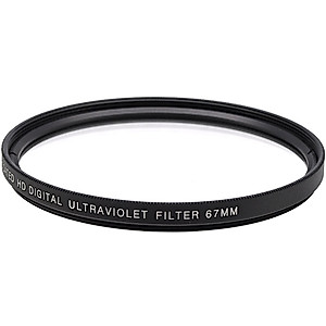 67mm Digital Tulip Flower Lens Hood and 67mm UV Filter for Nikon CoolPix P900, P950 Digital Camera