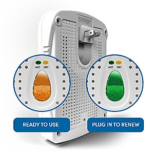 Eva-dry E-333 Renewable dehumidifier, Pack of 1, White Sand