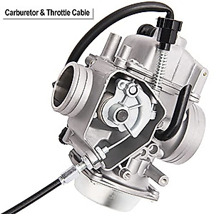 Carburetor Compatible with Honda Fourtrax 300 350 Foreman 400 450 Rancher 350 Carburetor, Replacement for Honda Fourtrax 300 Carburetor, Honda Foreman 450 Carburetor, Honda Rancher 350 Carburetor