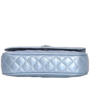 GUESS Spark Micro Mini Powder Blue One Size