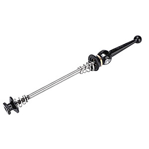 VGEBY Quick Release Bike Skewer, 74/100/130/135mm Alloy Wheel Hub Skewer for Mountain Road (Black 130mm) and Spare Parts